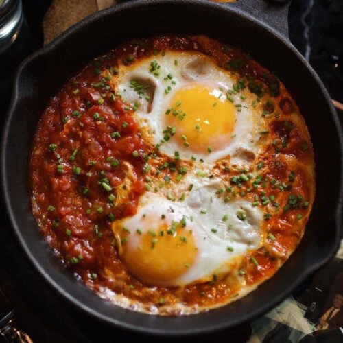 Como Hacer la Receta de Huevos con Tomate Sabrosa y Fácil