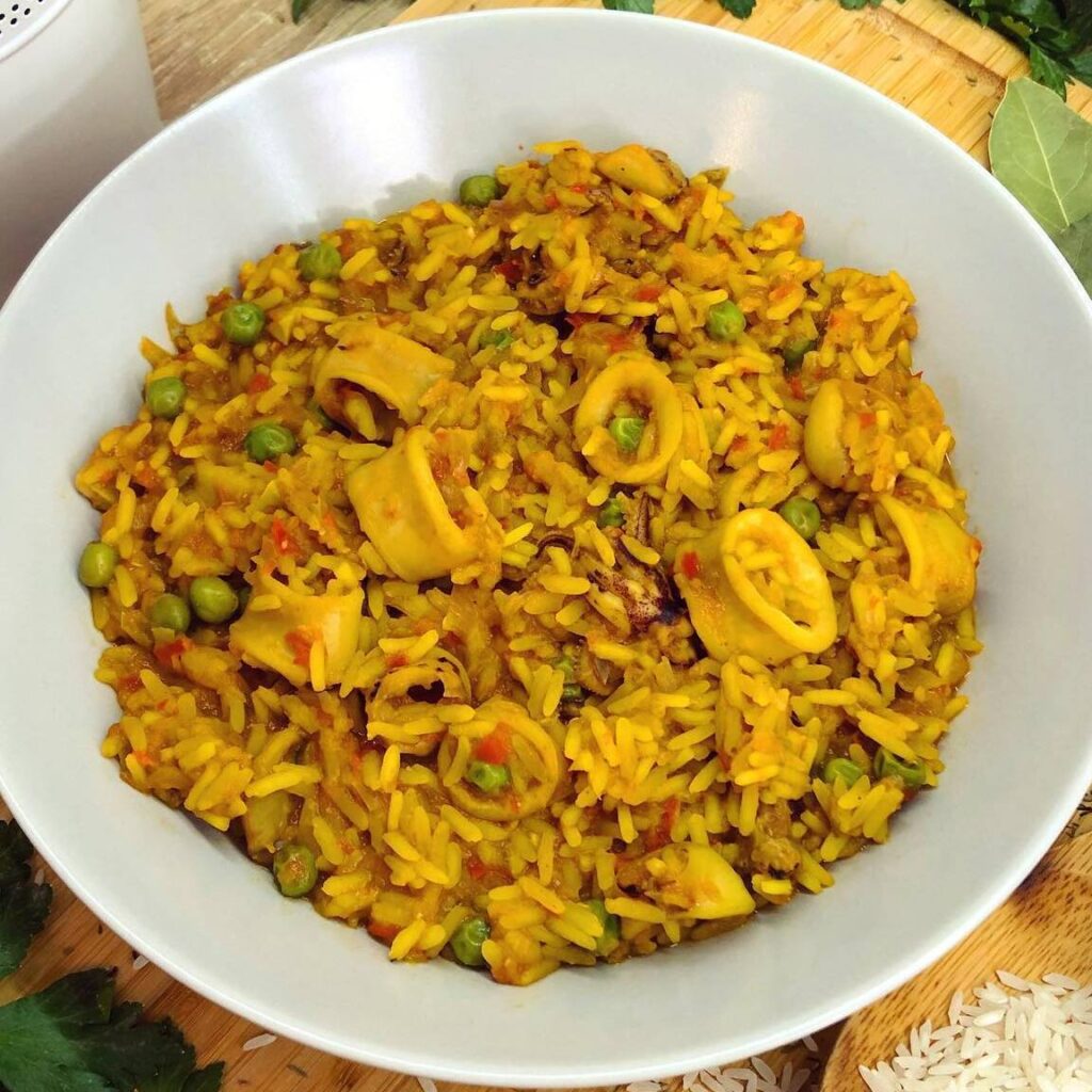 Receta Para Hacer Arroz con Calamar ⇨ Rápido y Fácil de Hacer